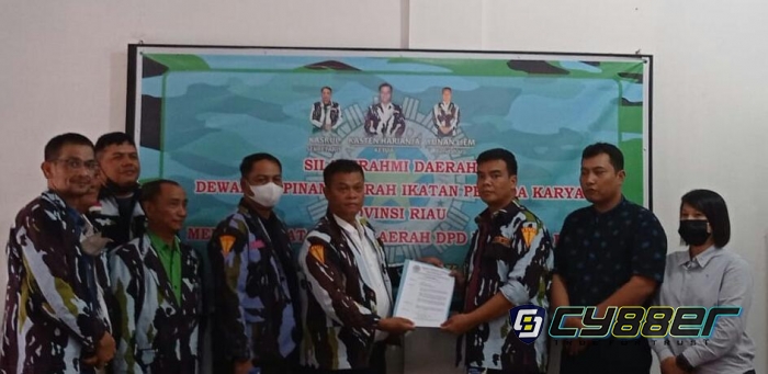 Monang Pardede SH Terima Mandat Sebagai Ketua Pengurus LBH IPK Prov Riau