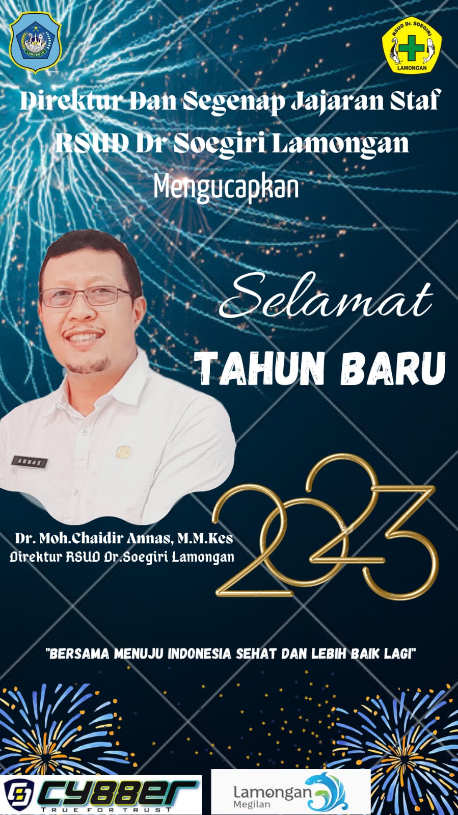 Direktur dan Segenap Jajaran Karyawan RSUD Soegiri Lamongan Mengucapkan ...